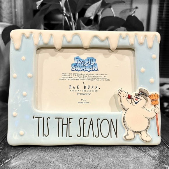 Rae Dunn | Accents | Rae Dunn Frosty The Snowman Tis The Season Ceramic ...